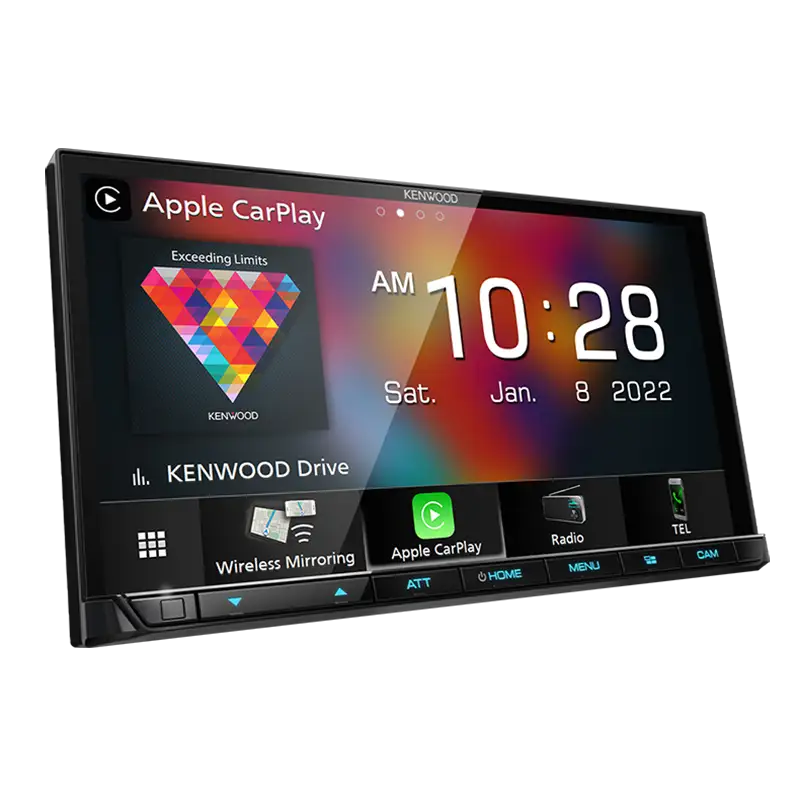 Kenwood 7" Android Auto/Apple CarPlay car stereo DMX8521S