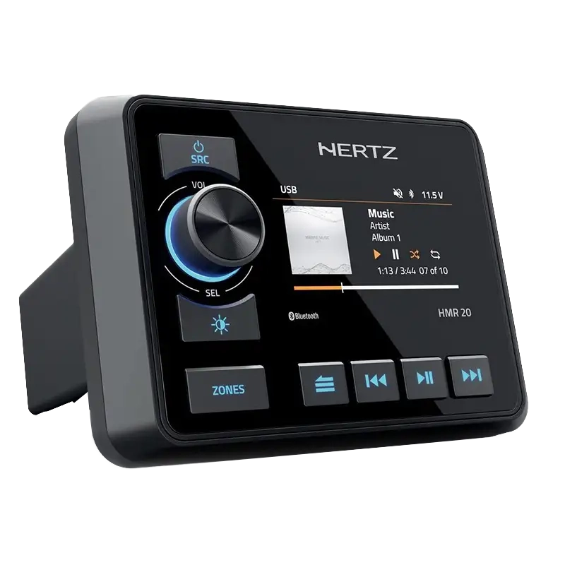 Hertz 3" marine digital media source unit HMR20 | JC Installs
