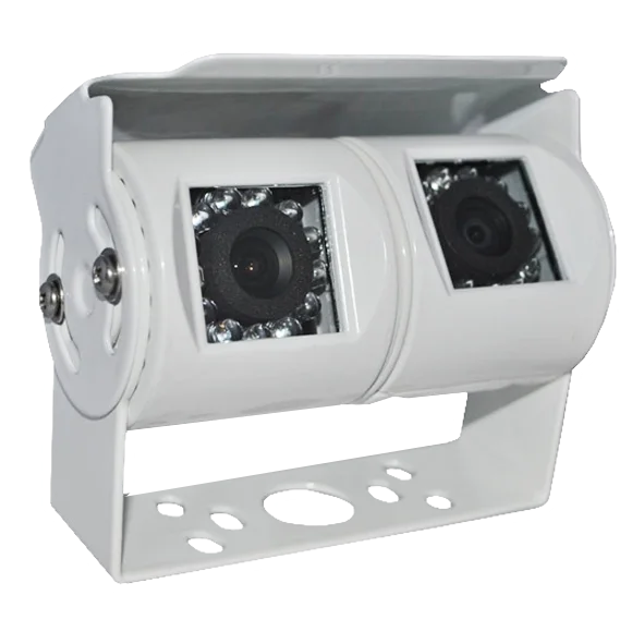 Mongoose dual HD reversing cameras - White MC420W | JC Installs